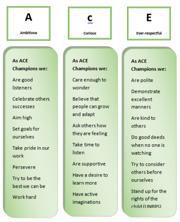 ACE Champions – Hill West Primary School